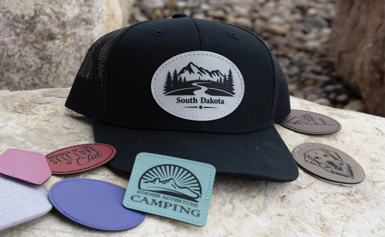 Laser Engraved Patch Caps – Cocky Graphics